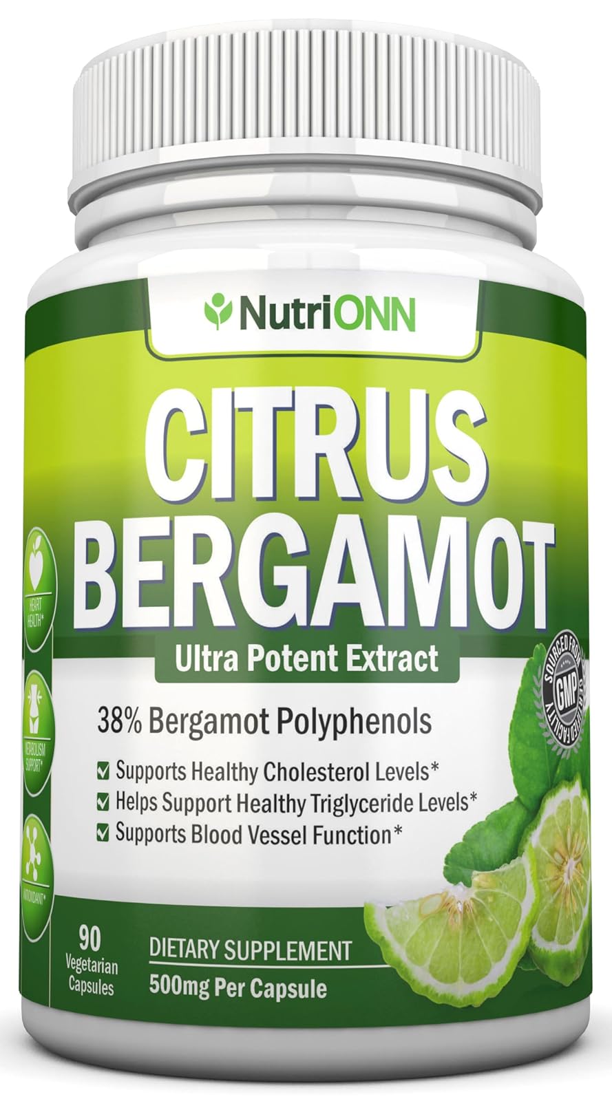 Citrus Bergamot vegetarian capsules for wellness