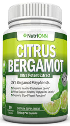 Citrus Bergamot vegetarian capsules for wellness