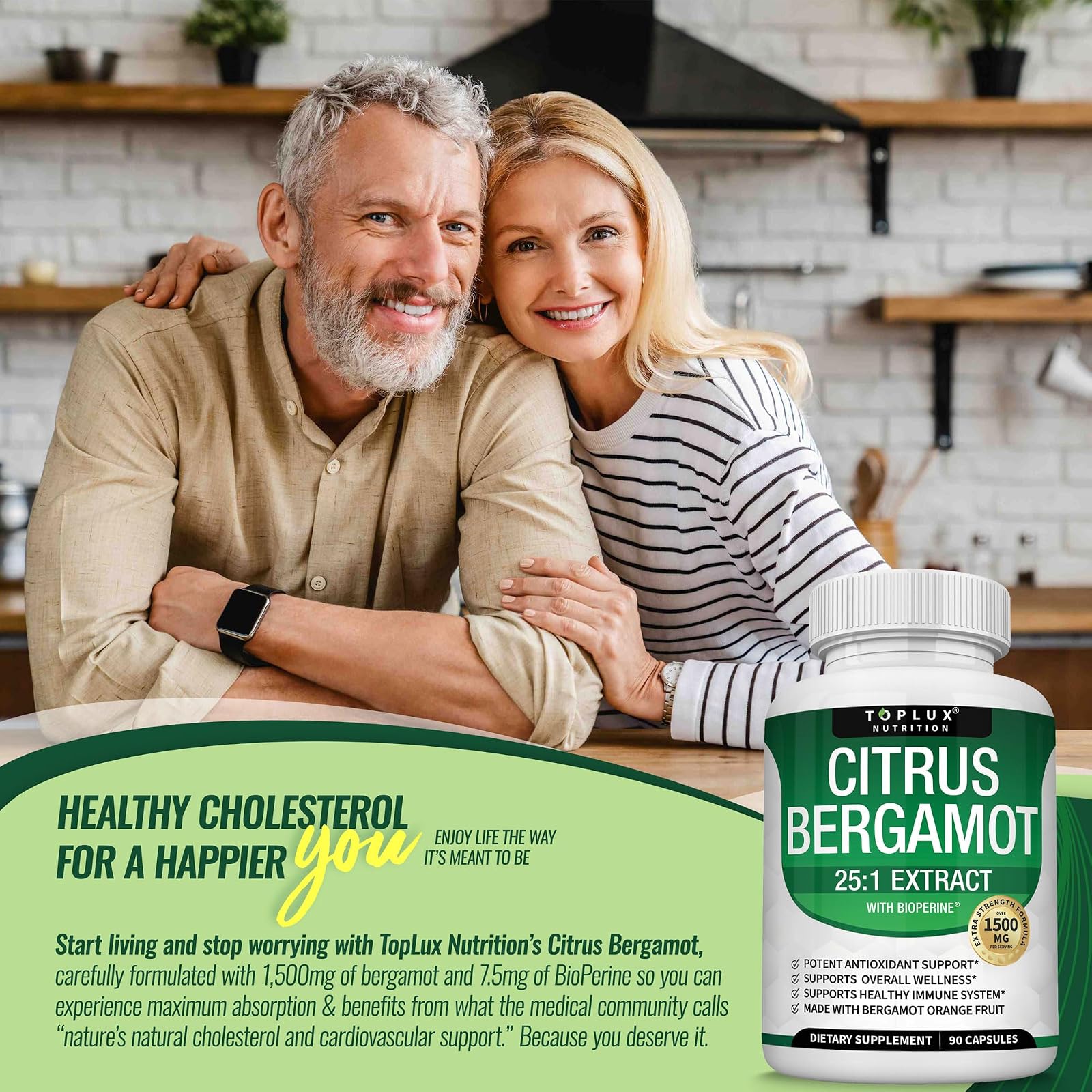 Citrus Bergamot whole food multivitamin benefits
