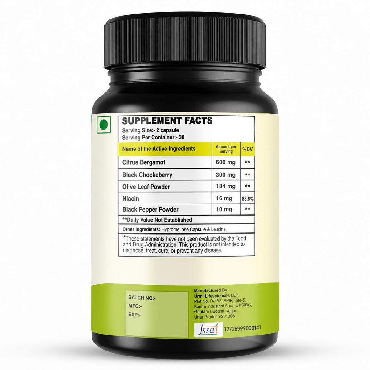 Citrus Bergamot with Black Chokeberry benefits