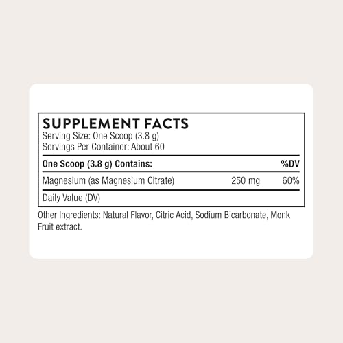 Citrus Berry magnesium supplement for relaxation