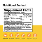 Citrus bioflavonoids for better absorption