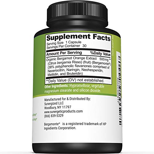 Citrus capsules for natural energy boost