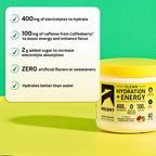 Citrus electrolyte powder for energy