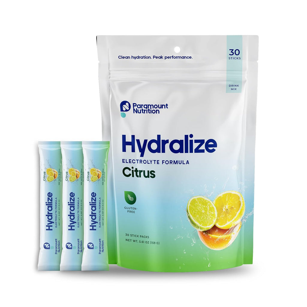 citrus electrolyte powder packets