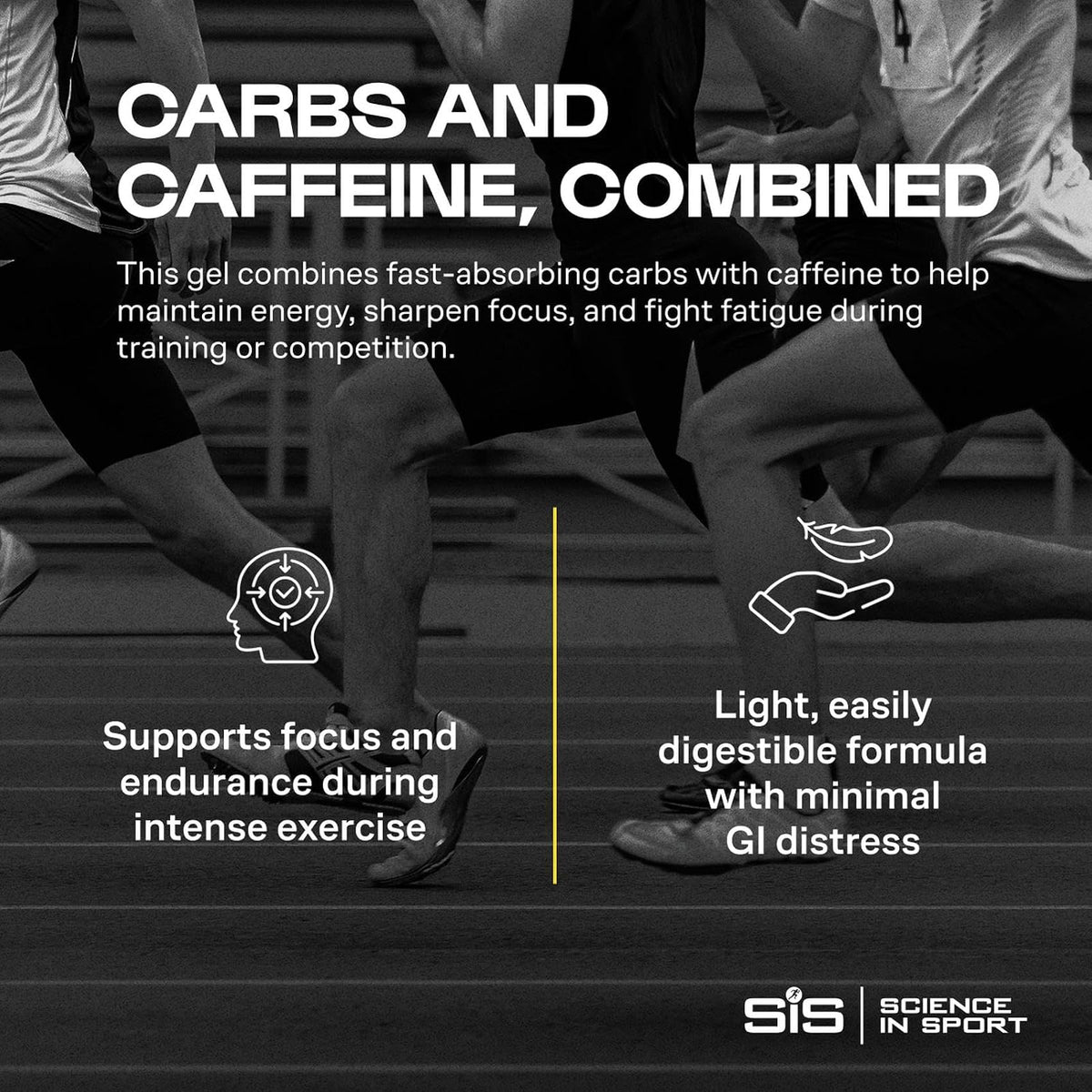 Citrus energy gel for sports