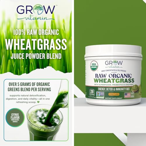 citrus flavored chlorophyll drink