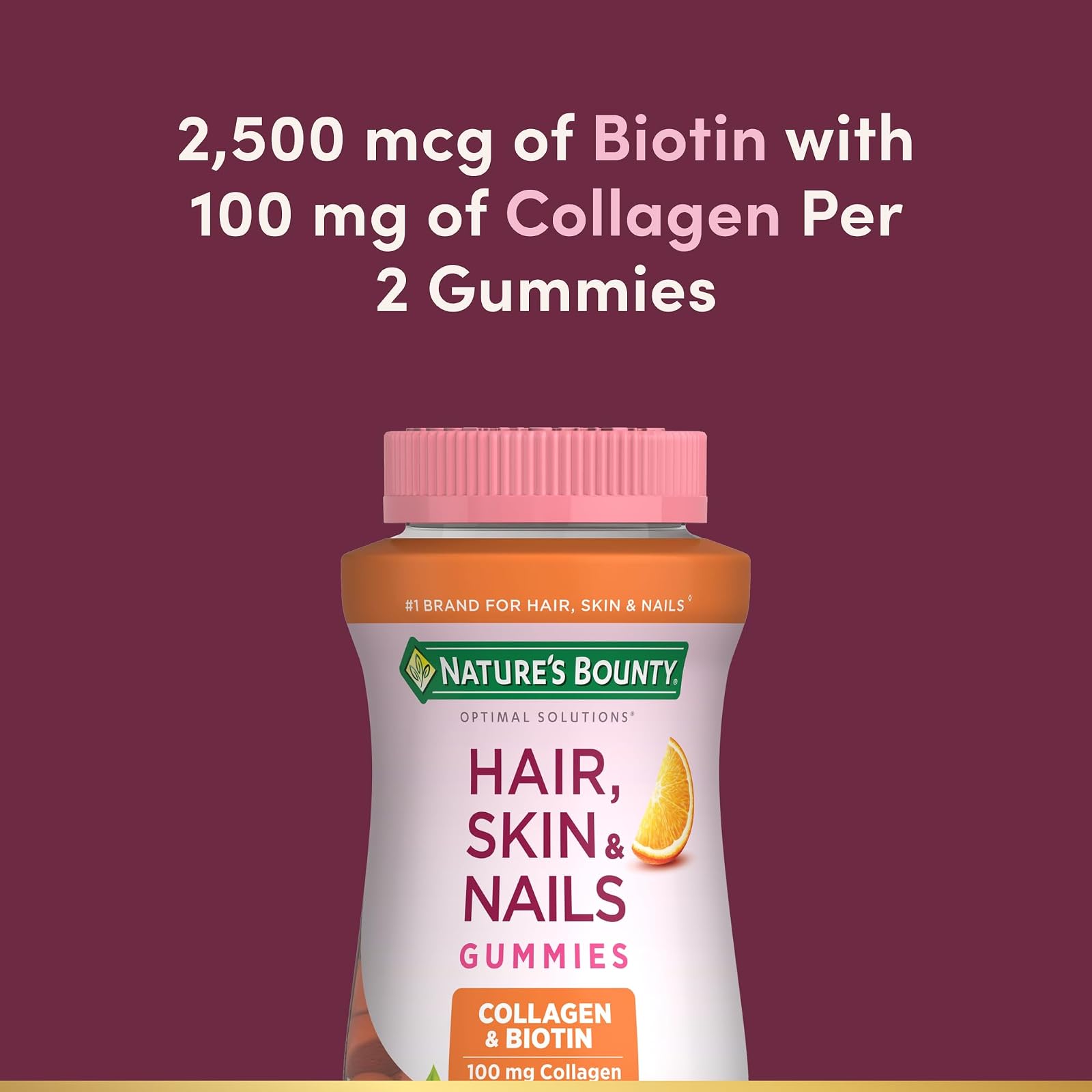 citrus flavour biotin supplements for vitality