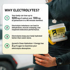Citrus flavour electrolyte drink mix