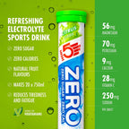 Citrus flavour electrolyte powder tablets