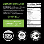 Citrus flavour electrolyte tablets for energy