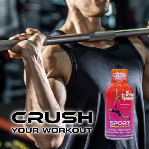 citrus flavour energy gel shots