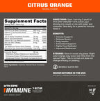 Citrus flavour multivitamin for energy