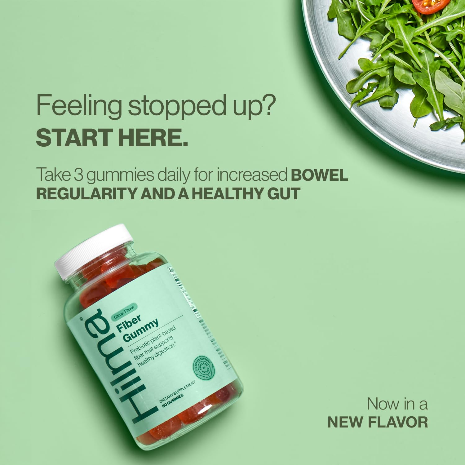 citrus flavour prebiotic fiber supplement