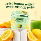 Citrus flavour superfood greens powder