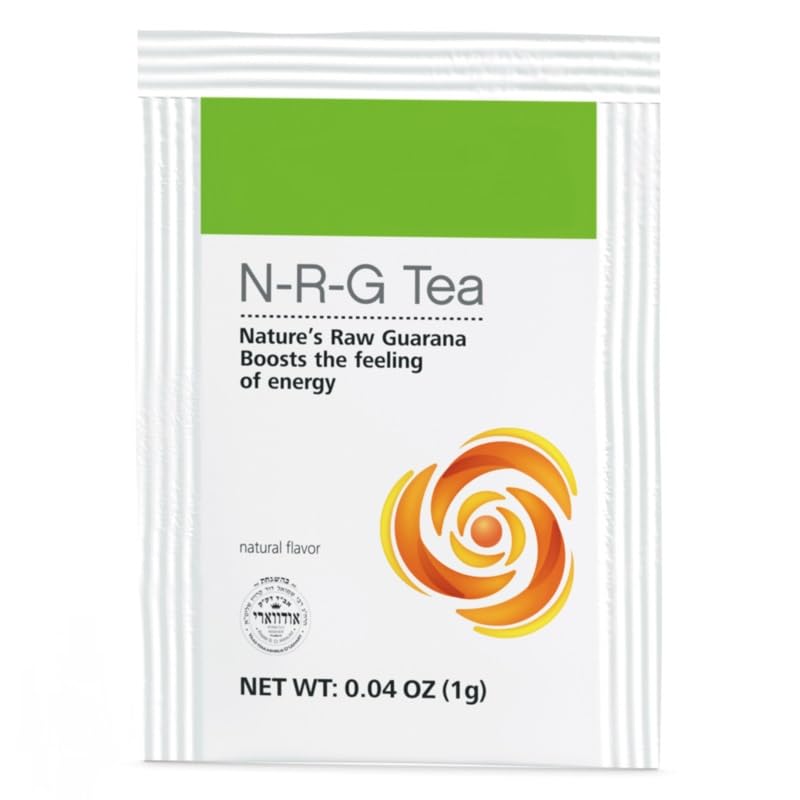 Citrus flavoured guarana tea packets