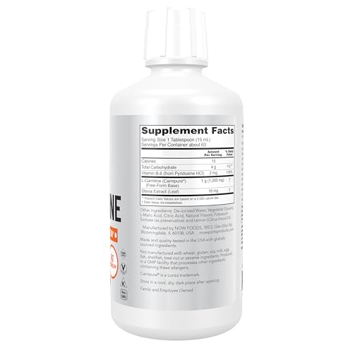 citrus flavoured l-carnitine drink
