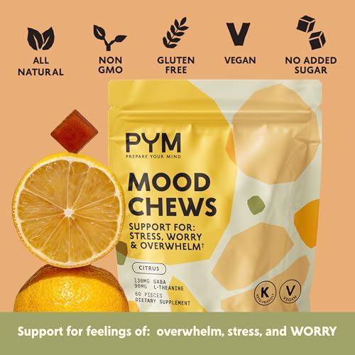 Citrus flavoured mood-boosting chews