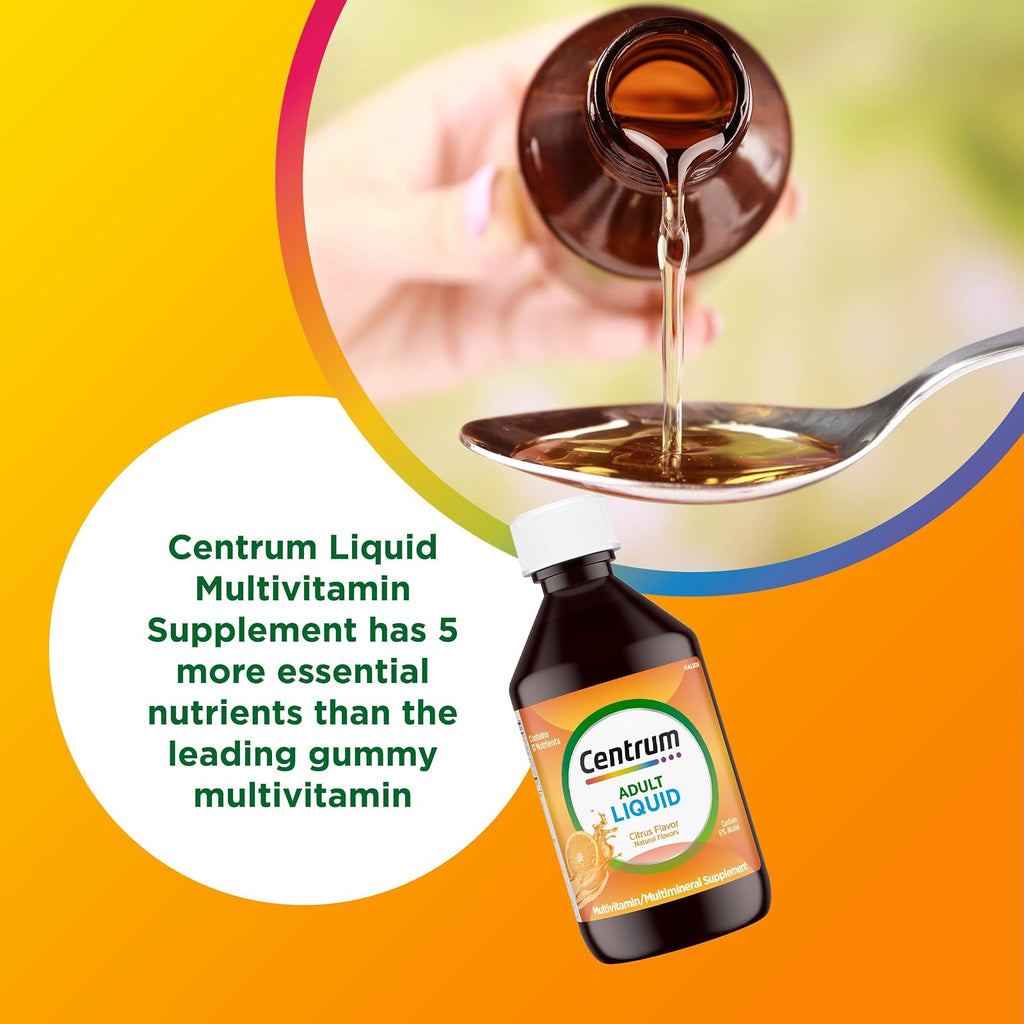 Citrus-flavoured multivitamin for adults