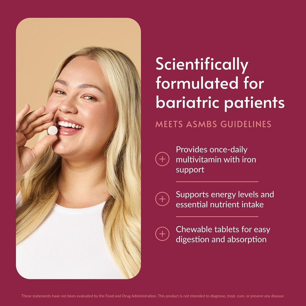 Citrus-flavoured multivitamin with iron
