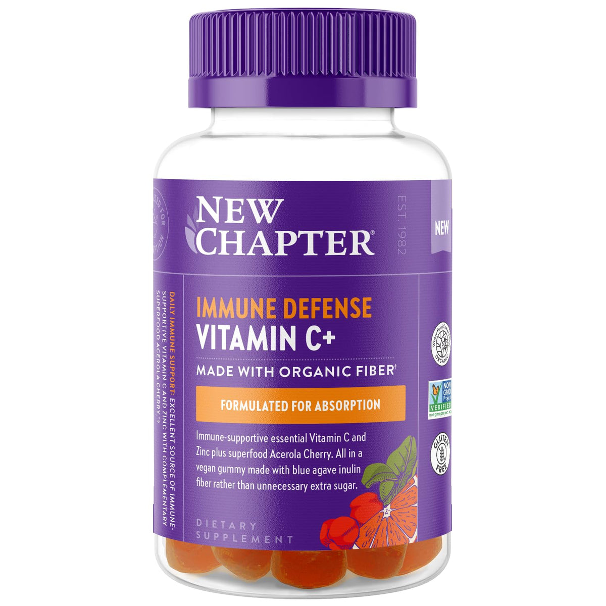 citrus flavoured vitamin c gummies