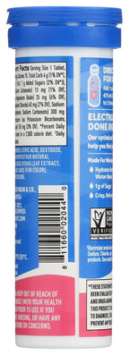 Citrus fruit electrolyte tablets for energy