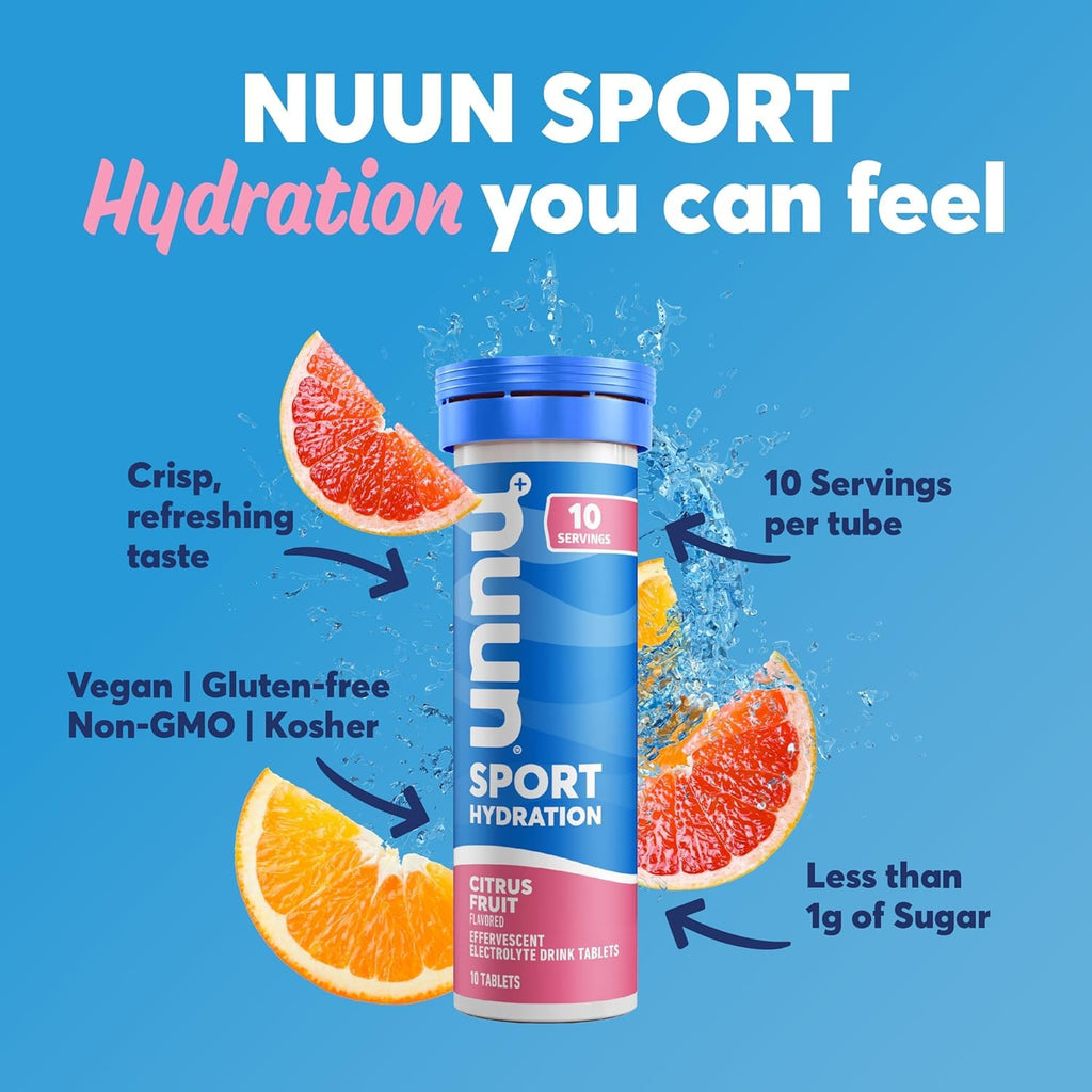 Citrus Fruit flavour Nuun Electrolytes