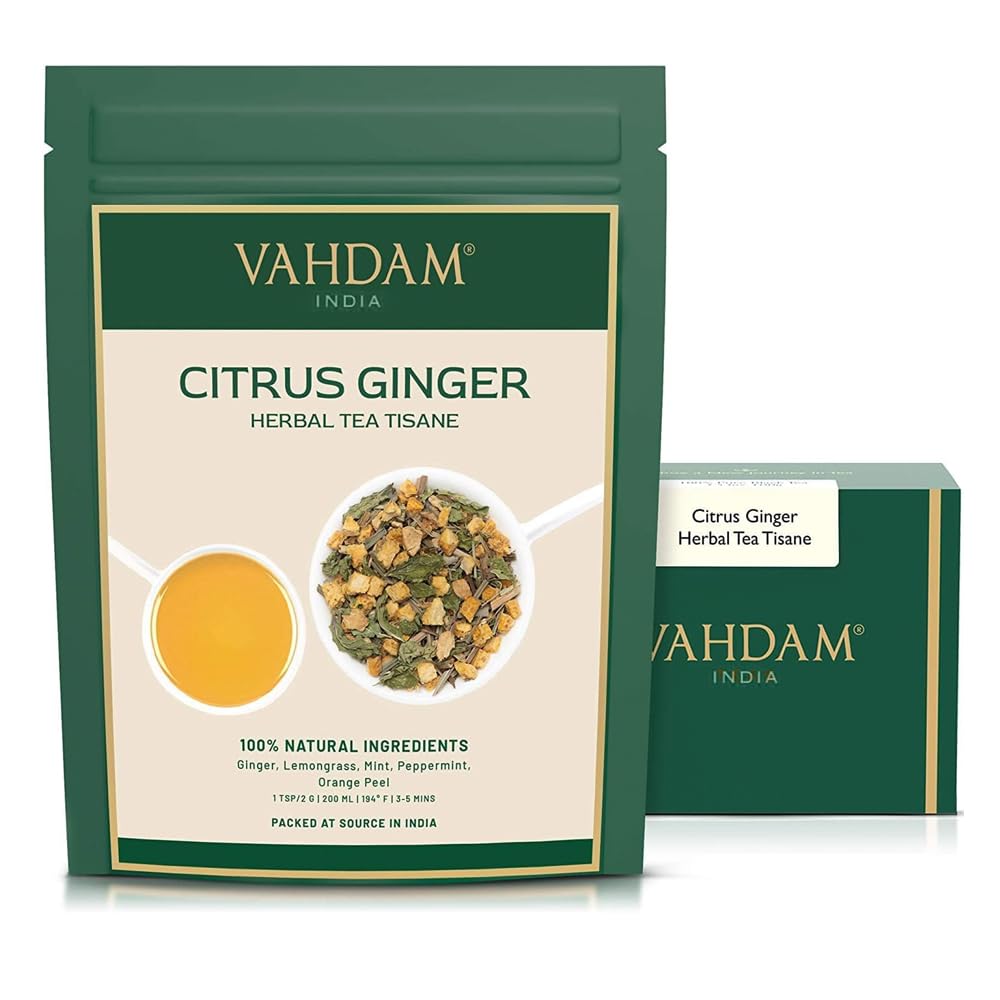 citrus ginger herbal tea benefits