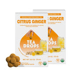 citrus ginger herbal tea drops
