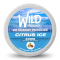 Citrus Ice caffeine pouches for energy