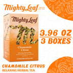 citrus infused chamomile tea bags