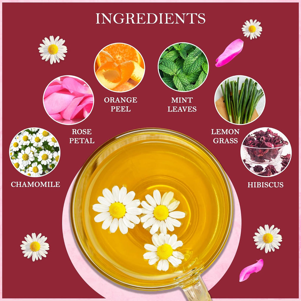 citrus infused herbal detox tea
