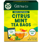 Citrus Mint herbal tea bags
