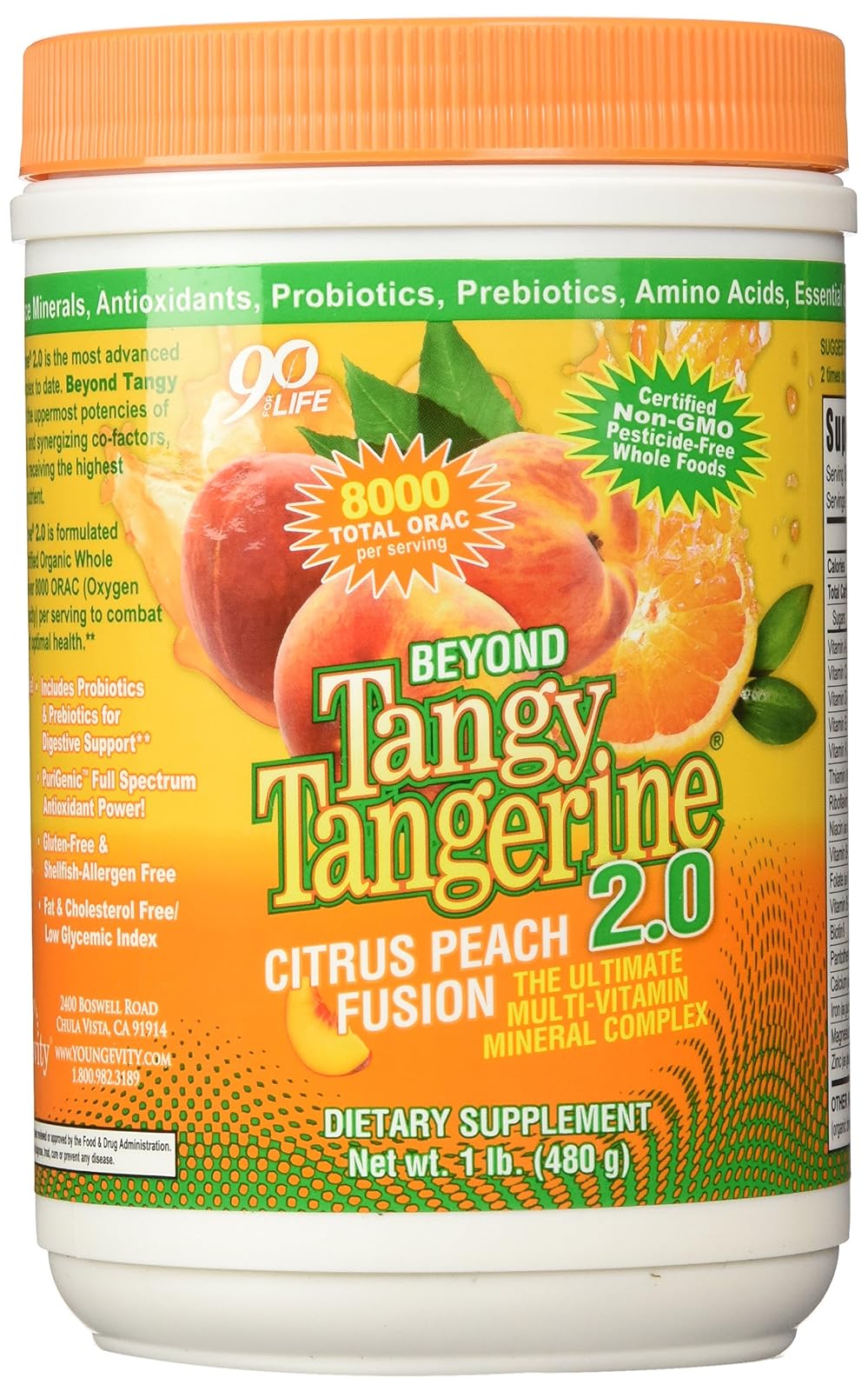 Citrus Peach Fusion multivitamin for women