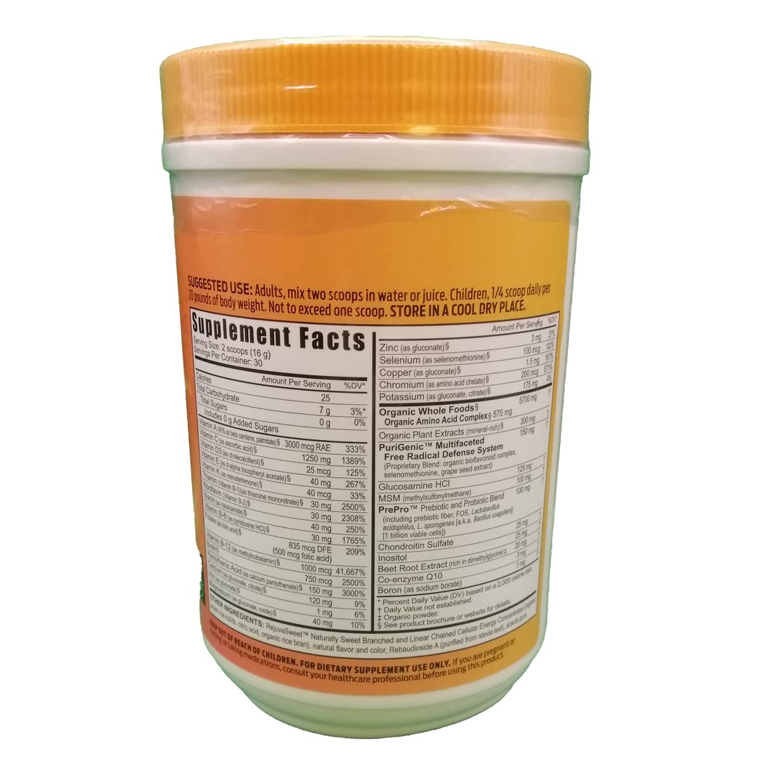 Citrus Peach Fusion vitamin supplement