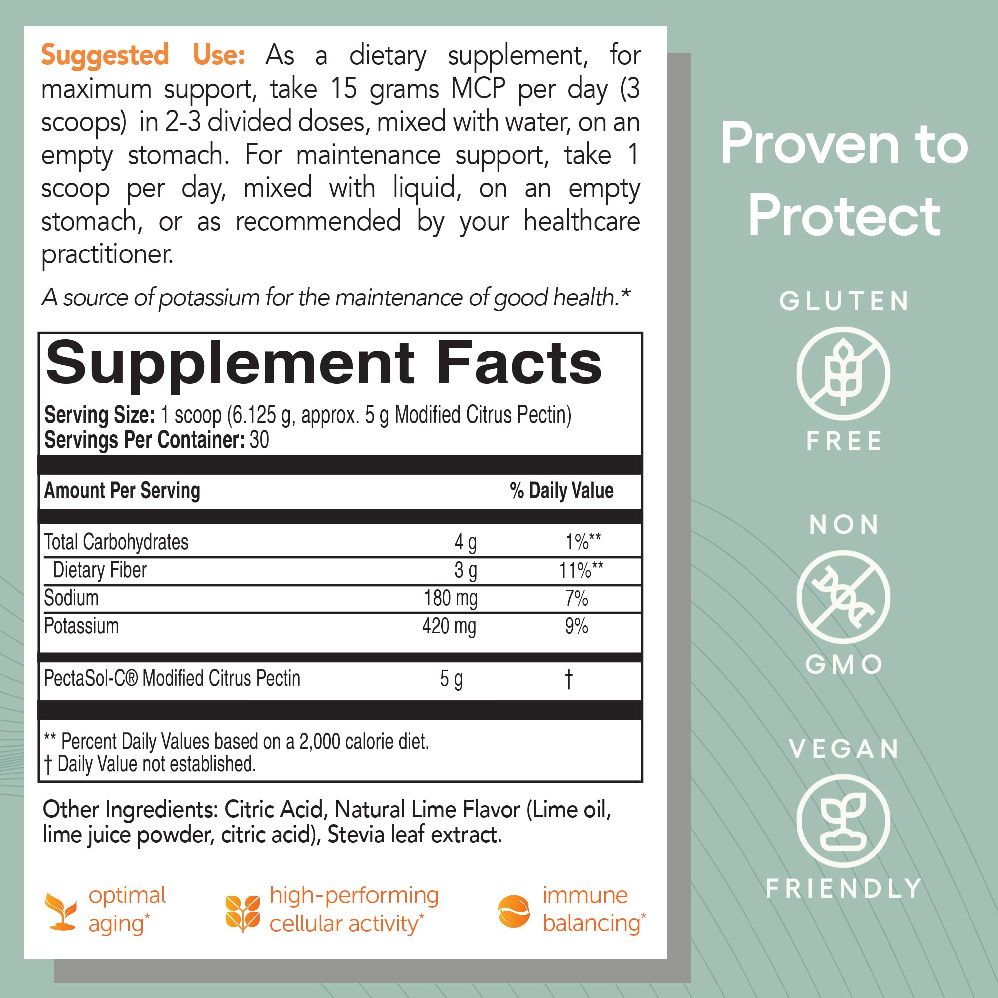 citrus pectin for heart support