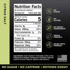 Citrus salt electrolyte powder mix