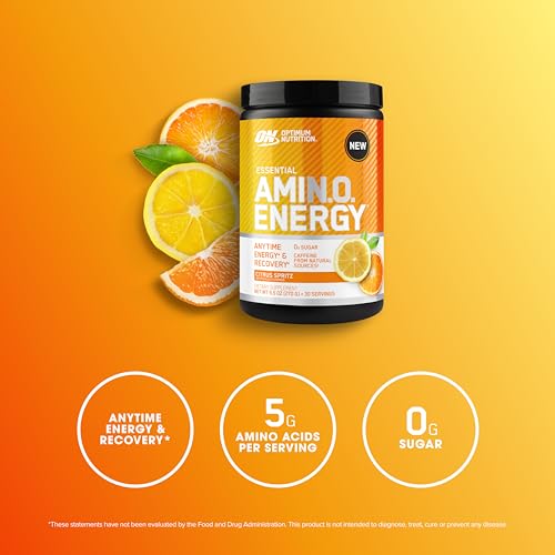 Citrus spritz flavour energy powder