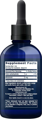 citrus-vanilla melatonin sleep support