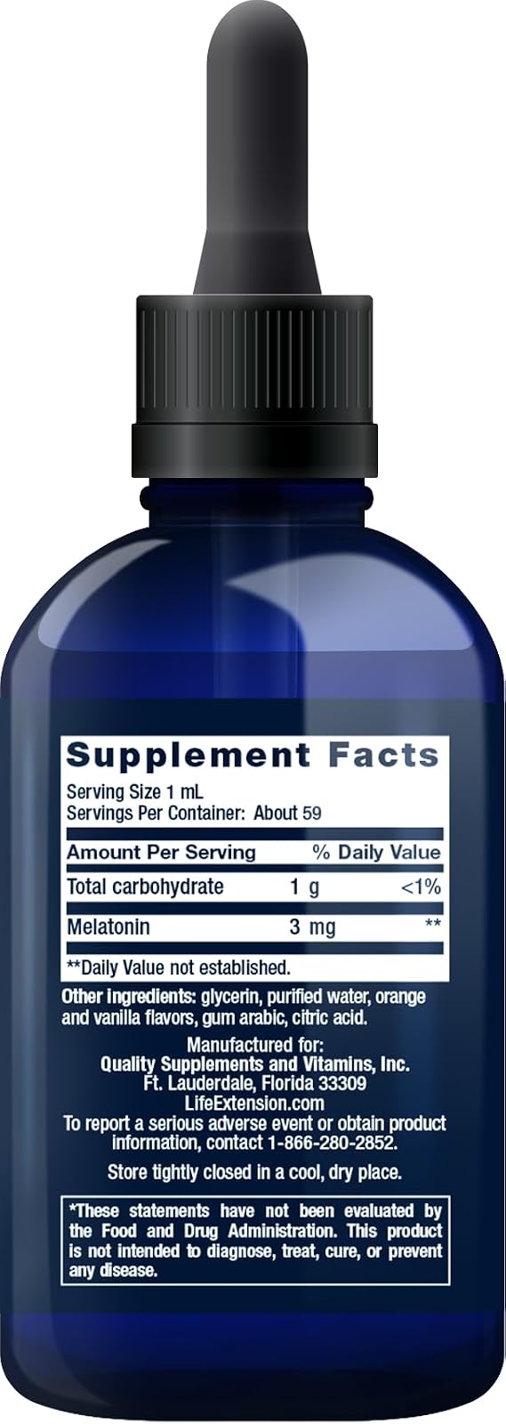 citrus-vanilla melatonin sleep support