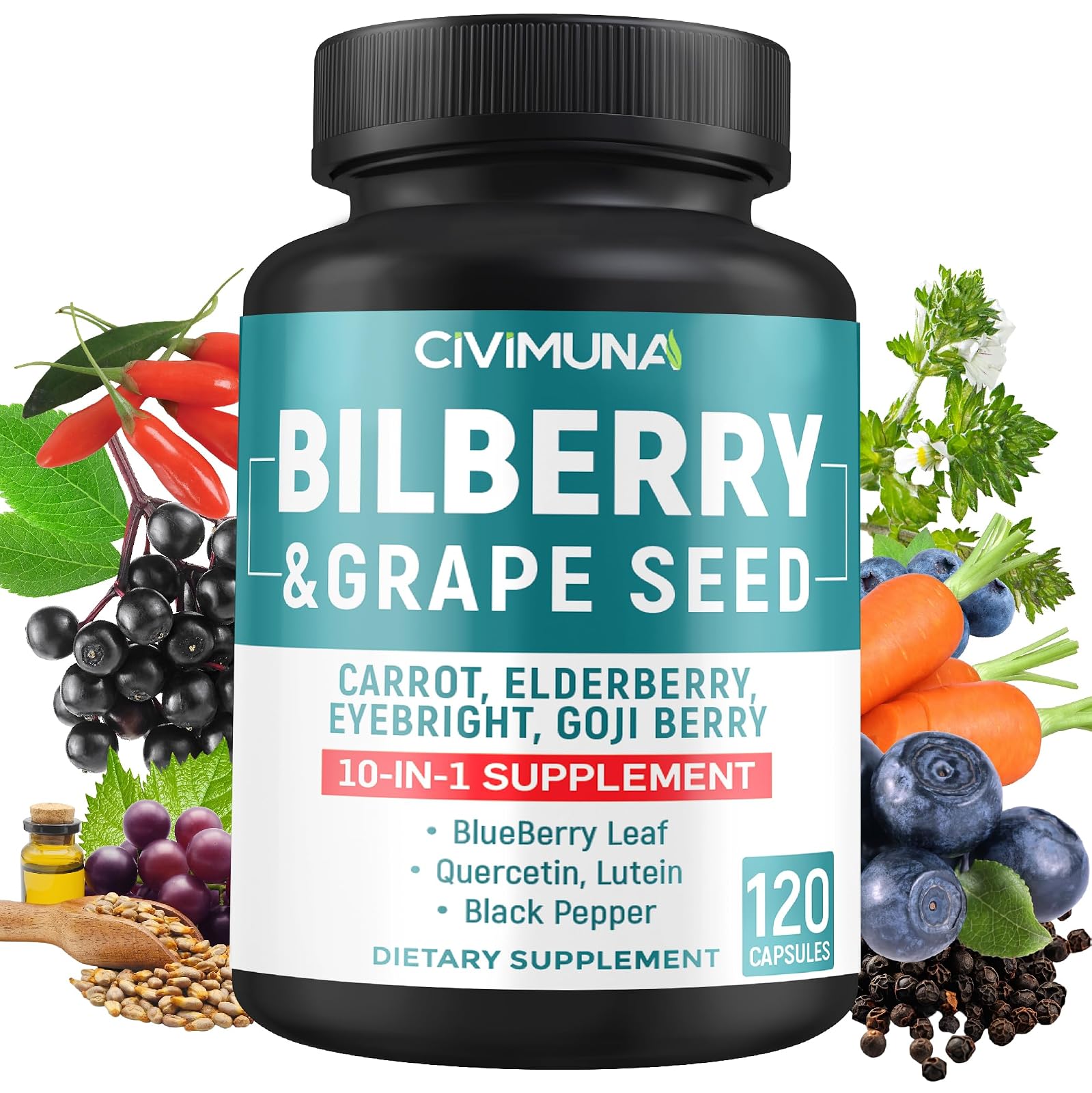CIVIMUNA bilberry extract capsules