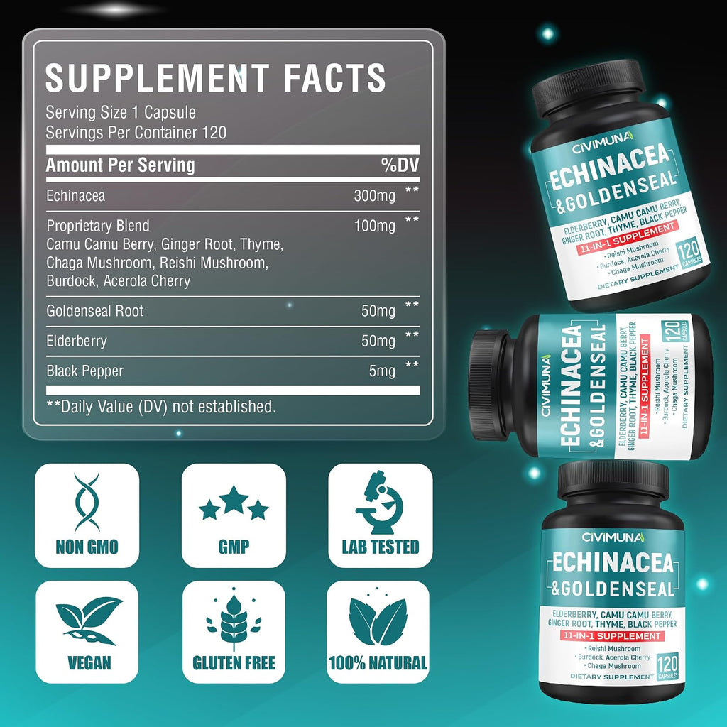 CIVIMUNA Echinacea herbal supplement