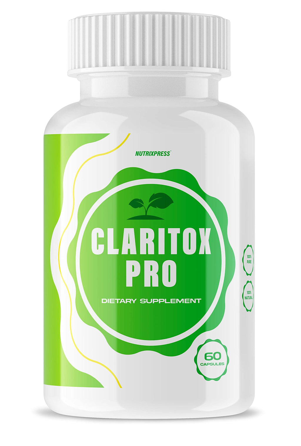 Claritox Pro blended vitamin capsules