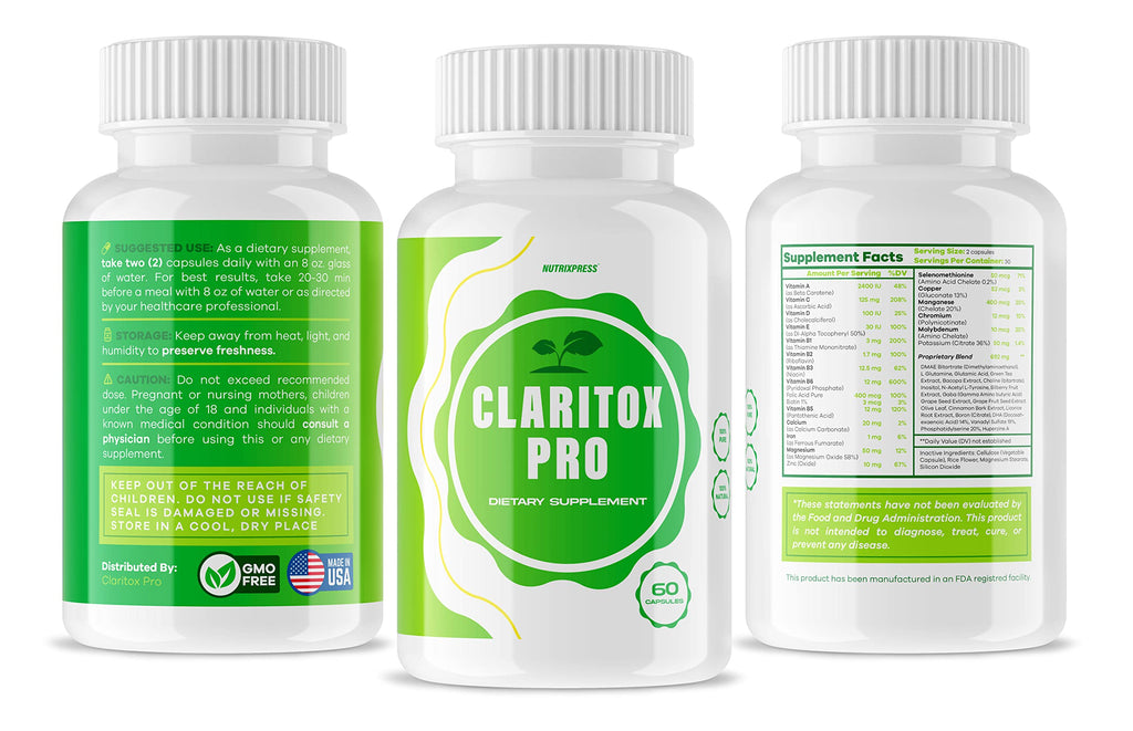 Claritox Pro for daily vitality