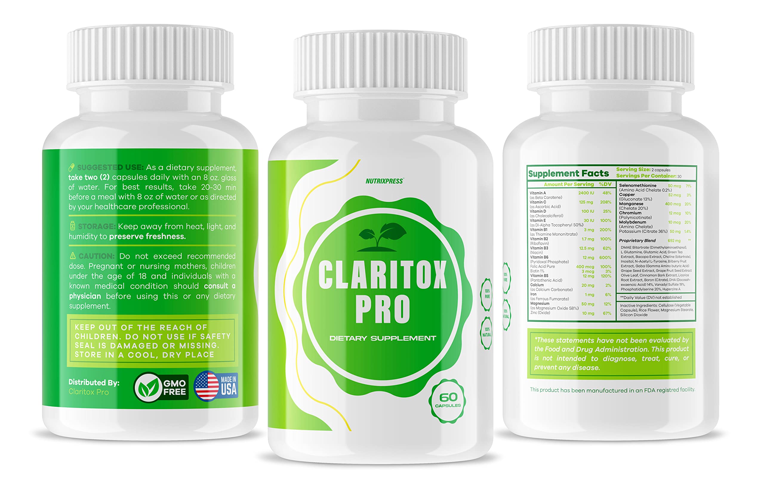 Claritox Pro for daily vitality