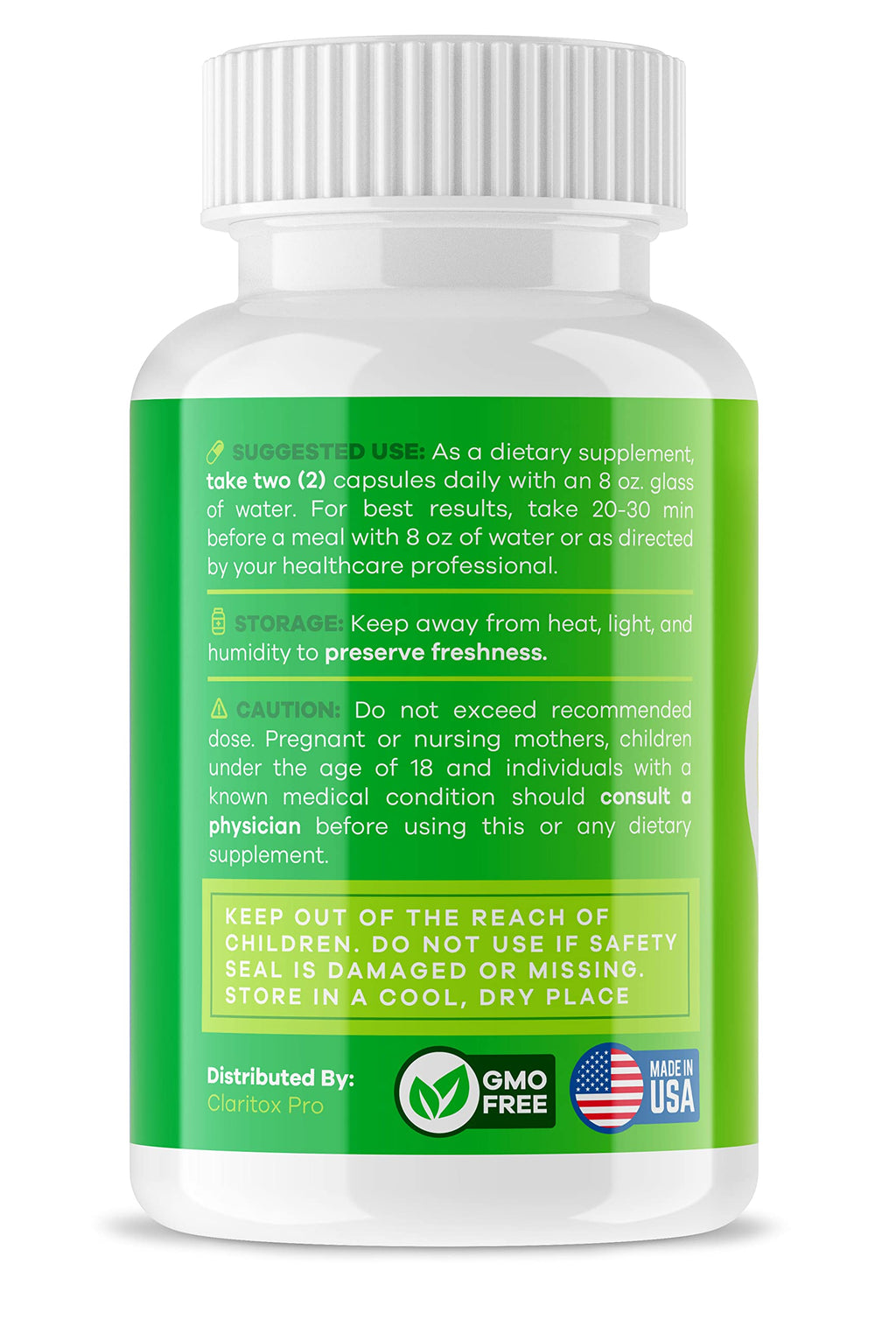 Claritox Pro health enhancement capsules