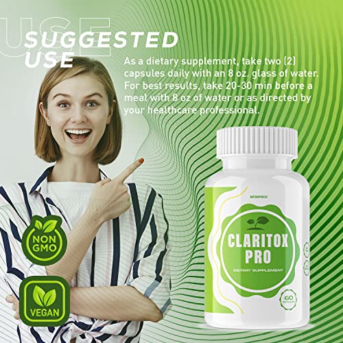 Claritox Pro original supplement tablets