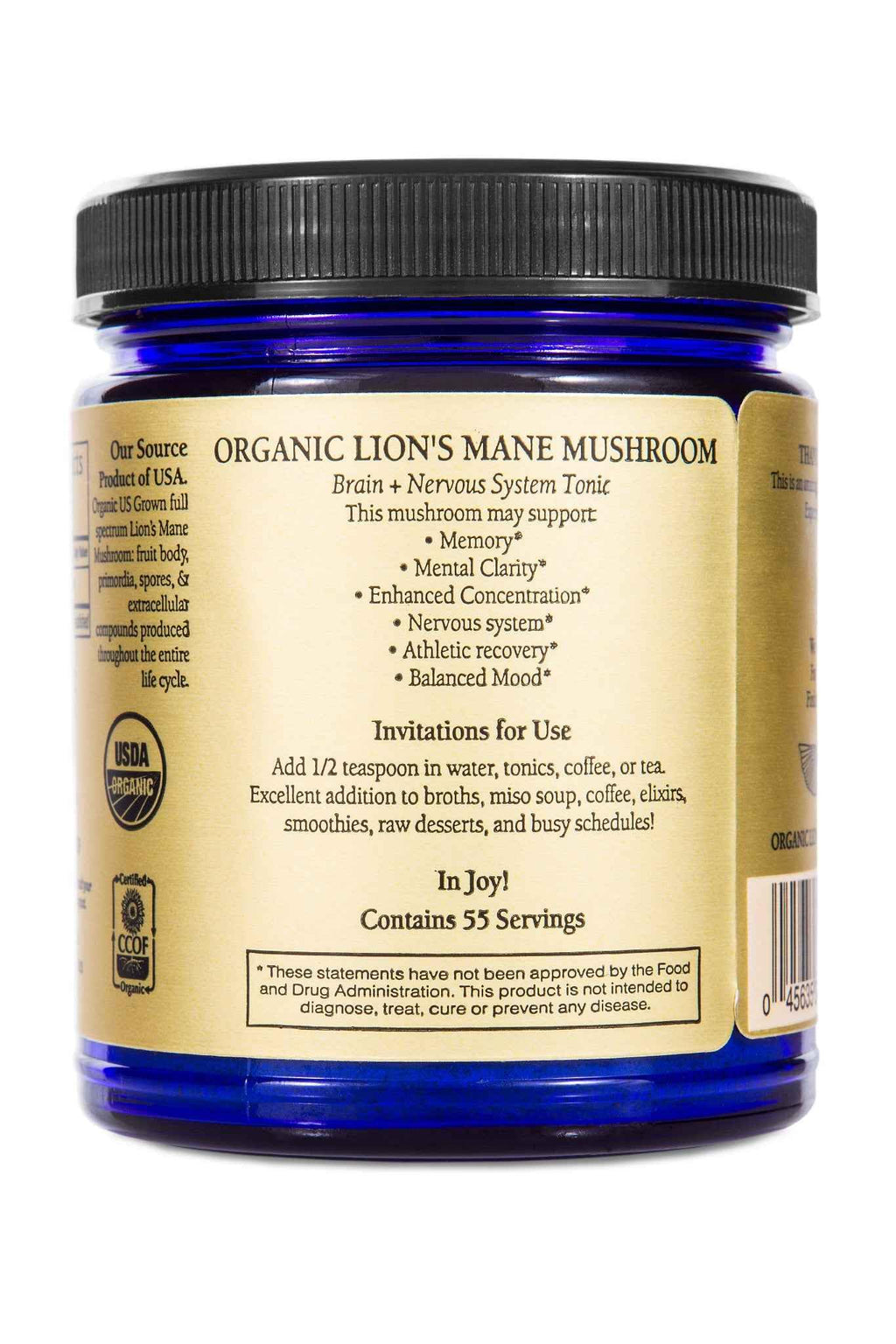 clarity boost from Lion's Mane