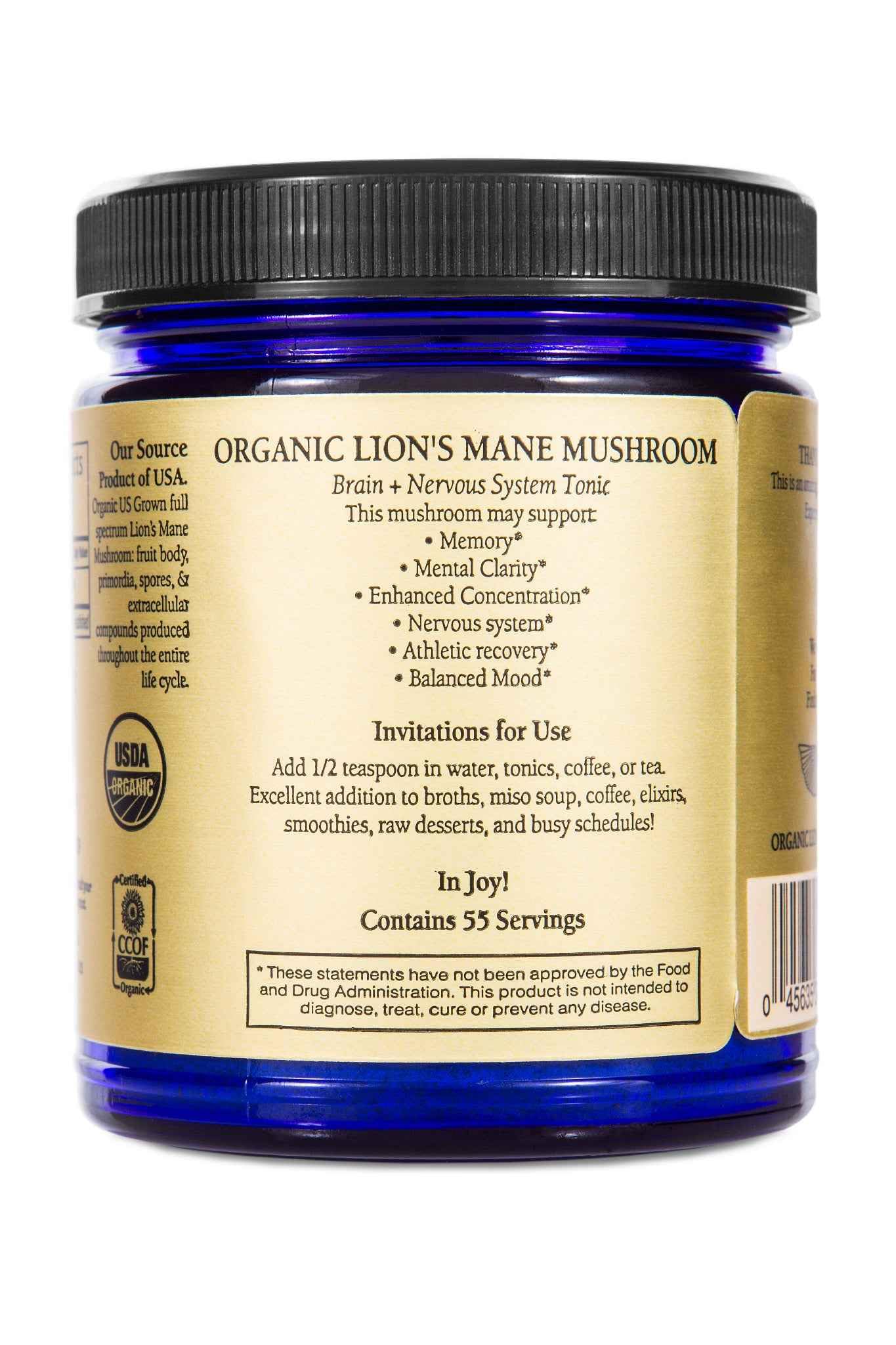 clarity boost from Lion's Mane