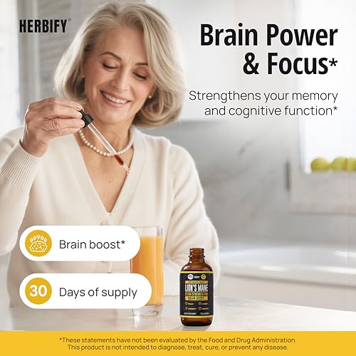 Clarity boost from Lions Mane extract